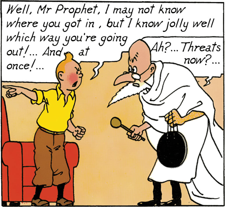 Tintin Is Here For You